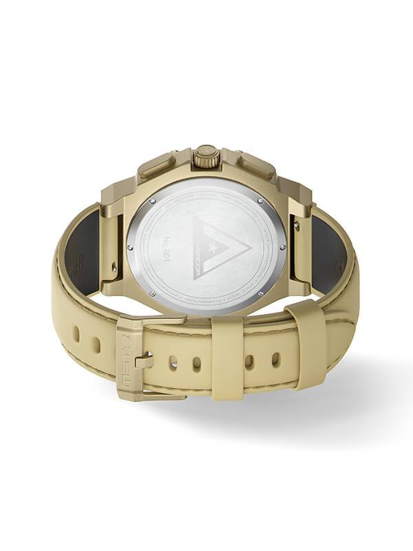 Ambassador Watch : Khaki Steel | Black Face | Leather Band AM1020LB ...