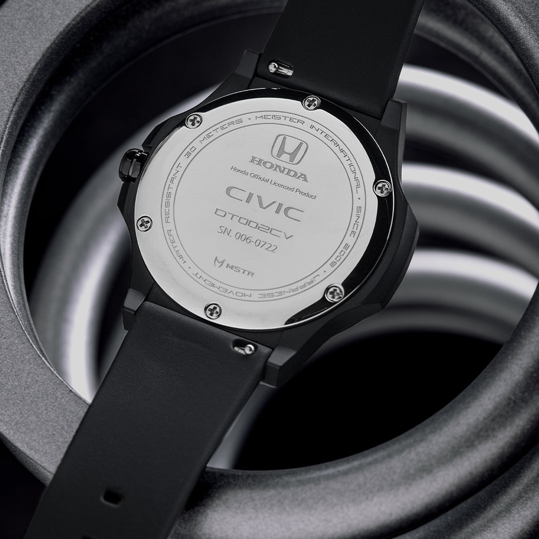 DT002CV - DAYTRIP HONDA CIVIC BLACK 50th - Meister Watches